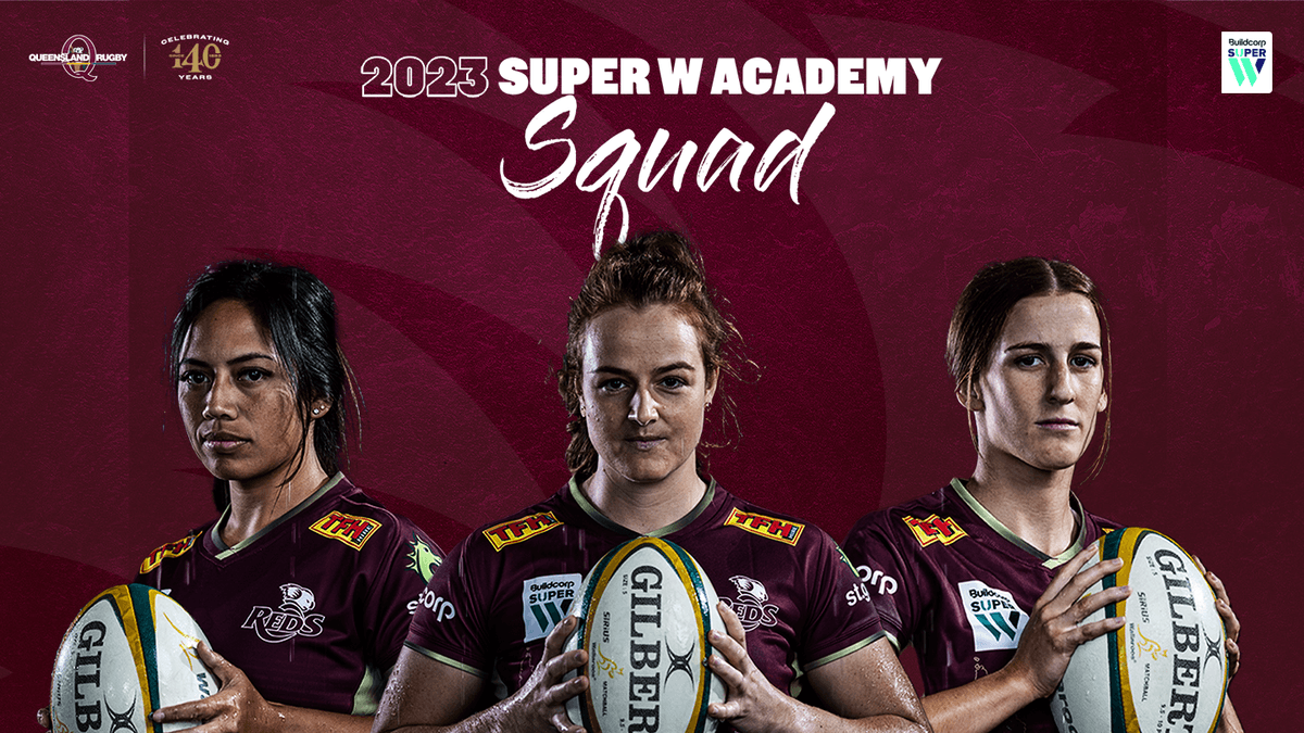 Queensland Reds Academy Squad confirmed ahead of 2023 Buildcorp Super W ...